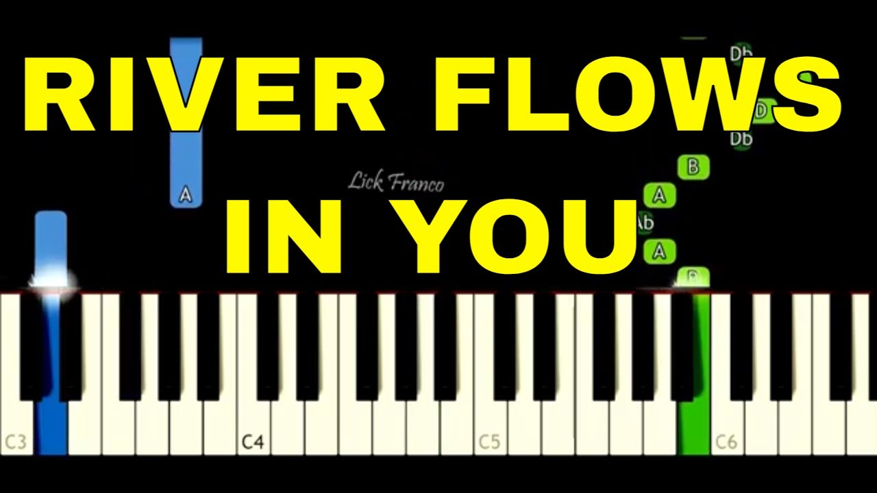 River Flows In You | EASY Piano Tutorial - Yiruma - YouTube