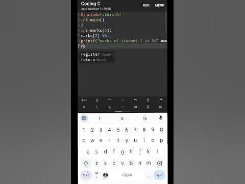 How to Manage Student Grades Using Arrays in C - YouTube