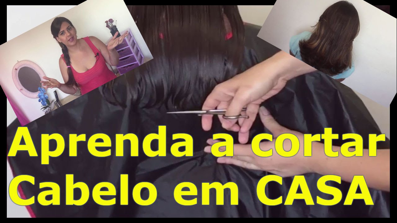 Quer cortar cabelo?Aprenda um corte simples para fazer em casa! - YouTube