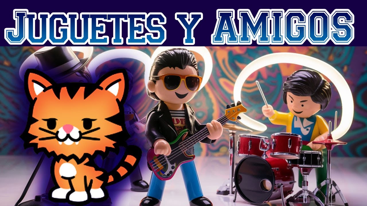 Musica Happy - Juguetes y Rock - Gatom - YouTube