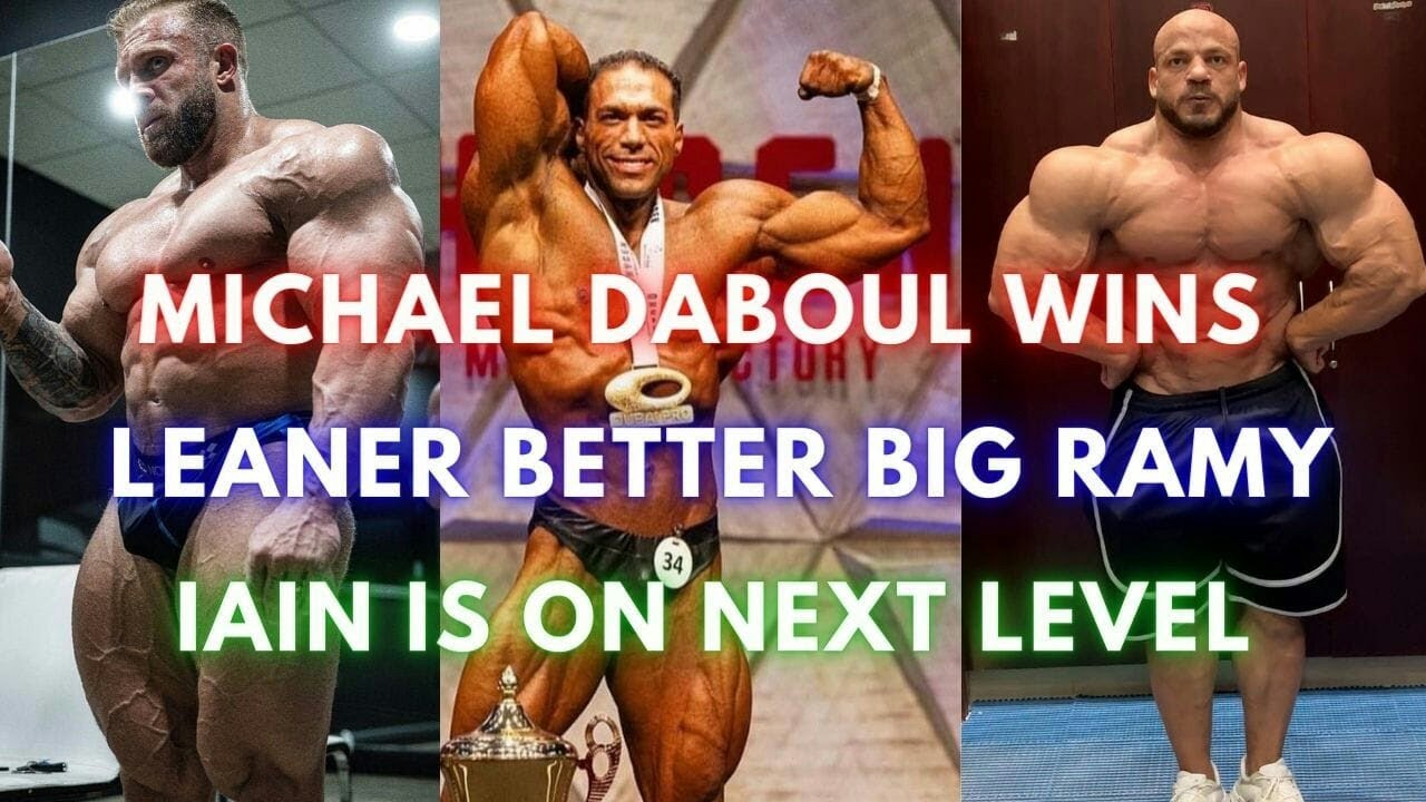 Michael Daboul Wins Dubai Pro Show 2022 | Big Ramy + Iain Valliere at 8 ...