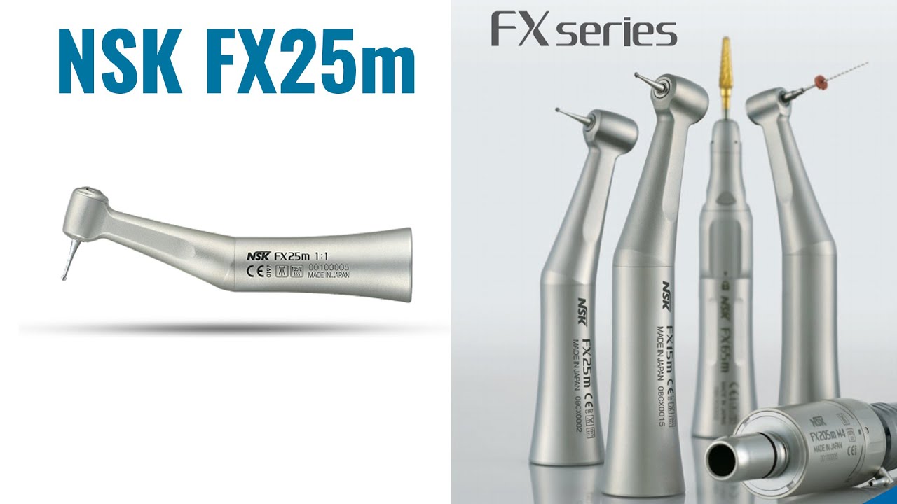 NSK FX25 Low Speed Dental Handpiece Review (Piesa contraunghi NSK FX25m ...