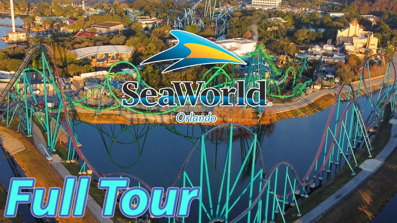 SeaWorld Orlando | Full Tour & Guide - YouTube