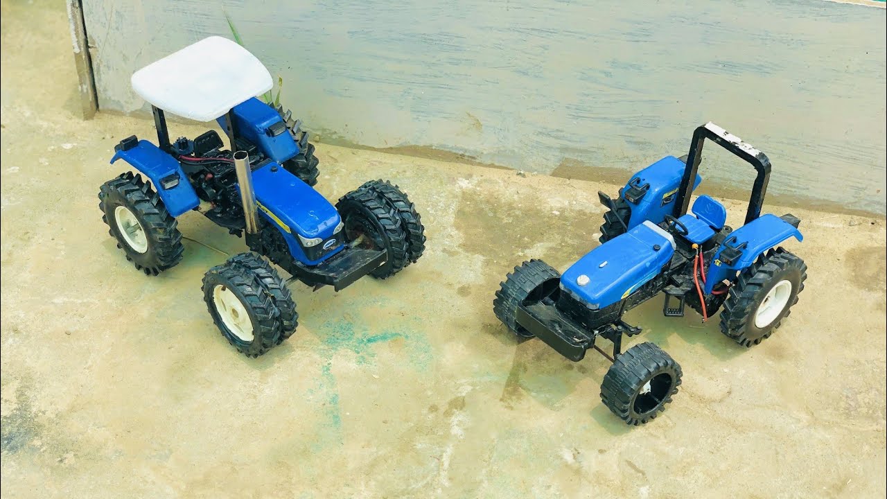 New preet 4 by 4 tractor testing torque power - YouTube