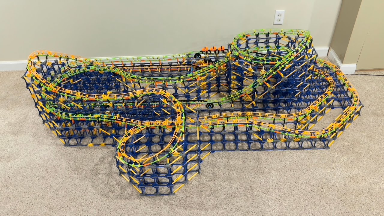 Vortex - K'nex Roller Coaster - YouTube