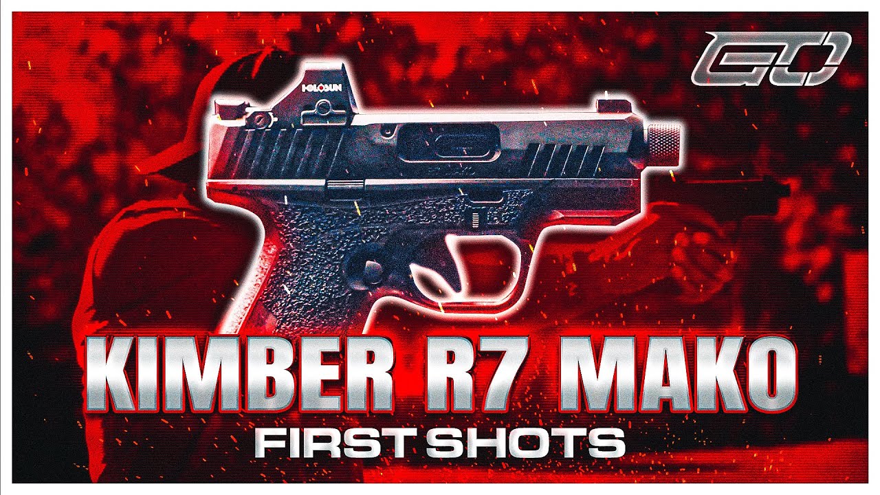 First Shots | Kimber R7 Mako - YouTube