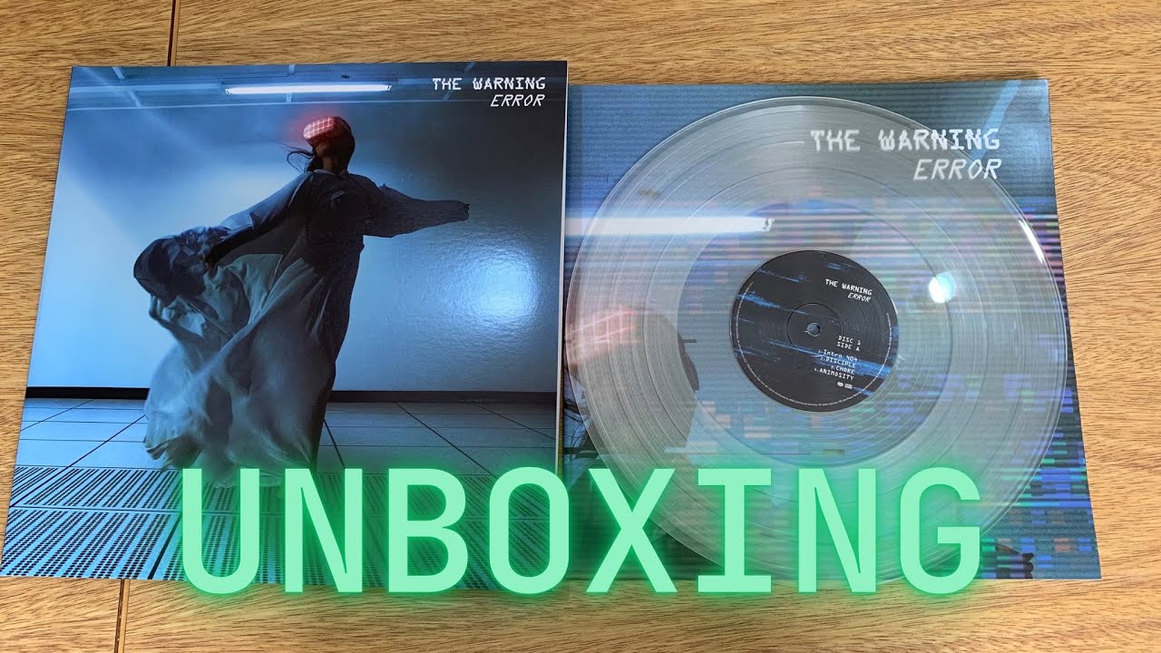 The Warning “ERROR” Vinyl Unboxing 💿 - YouTube