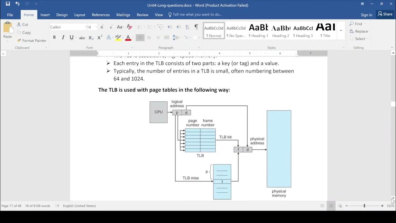 Unit 4 Operating System most important 10marks questions with answers -Paging - YouTube