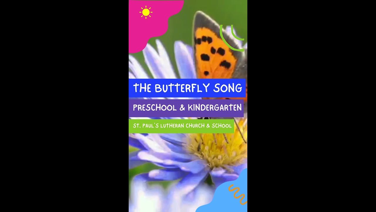 The Butterfly Song | Preschool & Kindergarten Sing with Joy at St. Paul ...