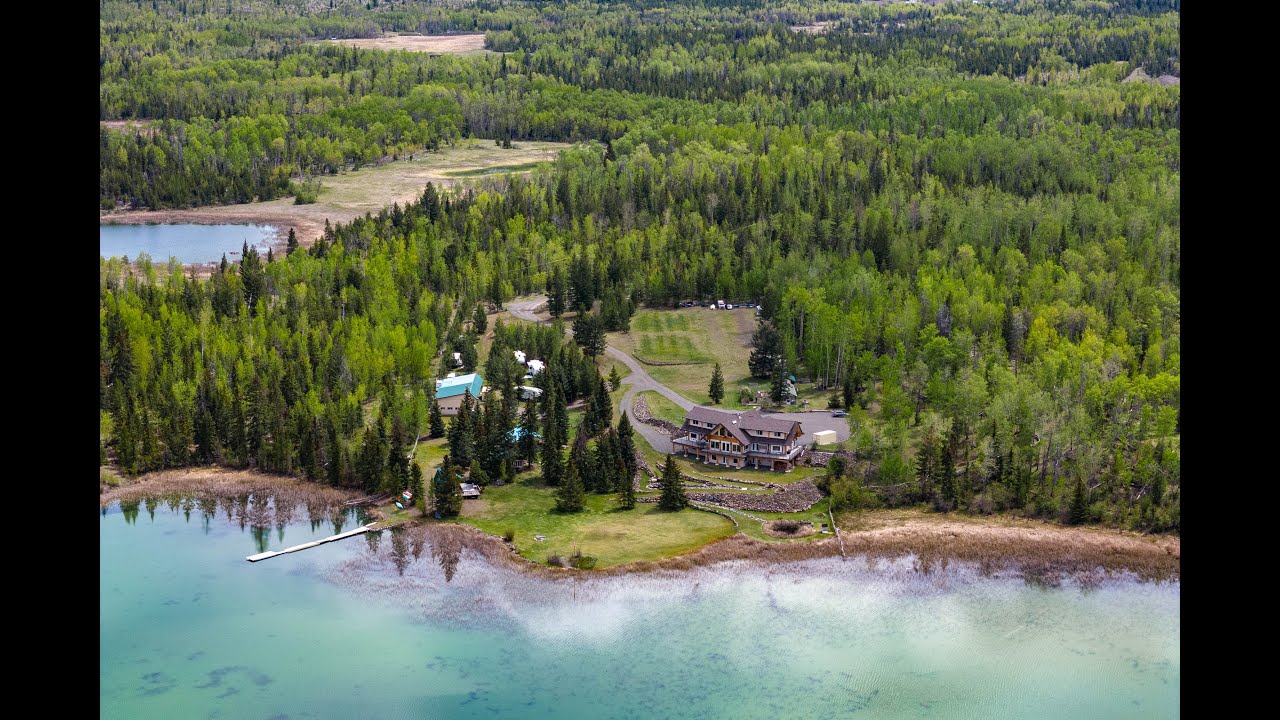 Private Lakeside Escape - 3677 N Bonaparte, Green Lake, BC - YouTube