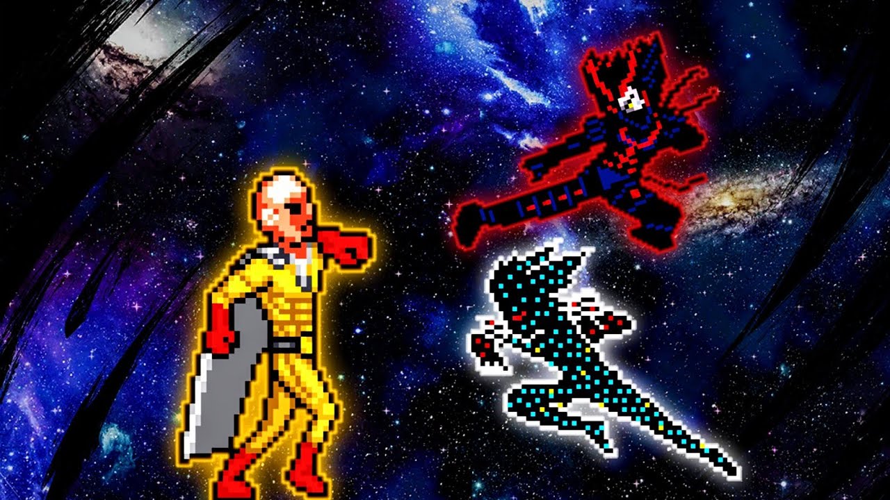 Accurate Saitama Serious Mode VS Double Monster Garou OP in Jump Force ...