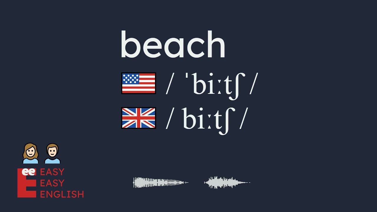 How to pronounce beach? US English UK English IPA Audio Waveform 👩👨 How ...
