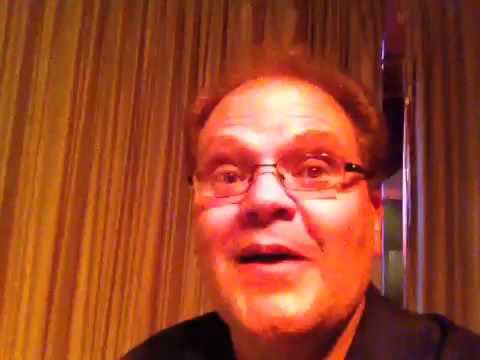 hypnotist Chris Cady speaks briefly just before his comedy hypnosis ...