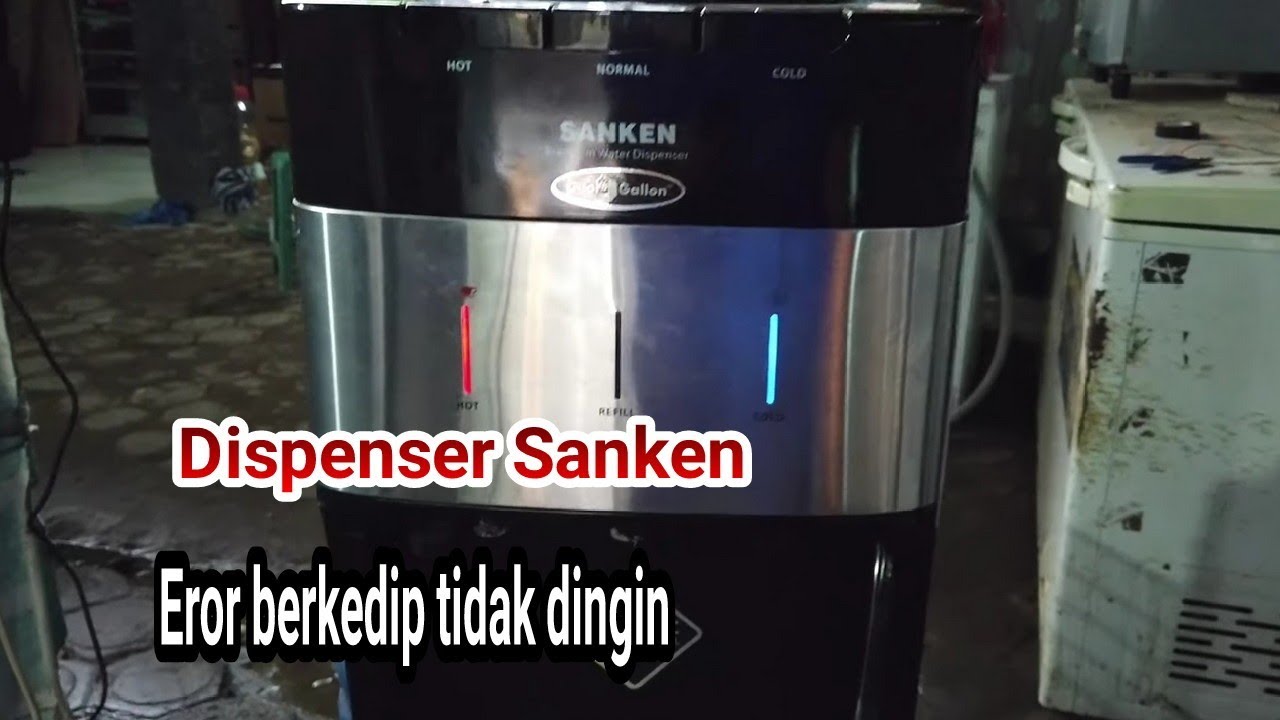 CARA MEMPERBAIKI DISPENSER SANKEN - YouTube