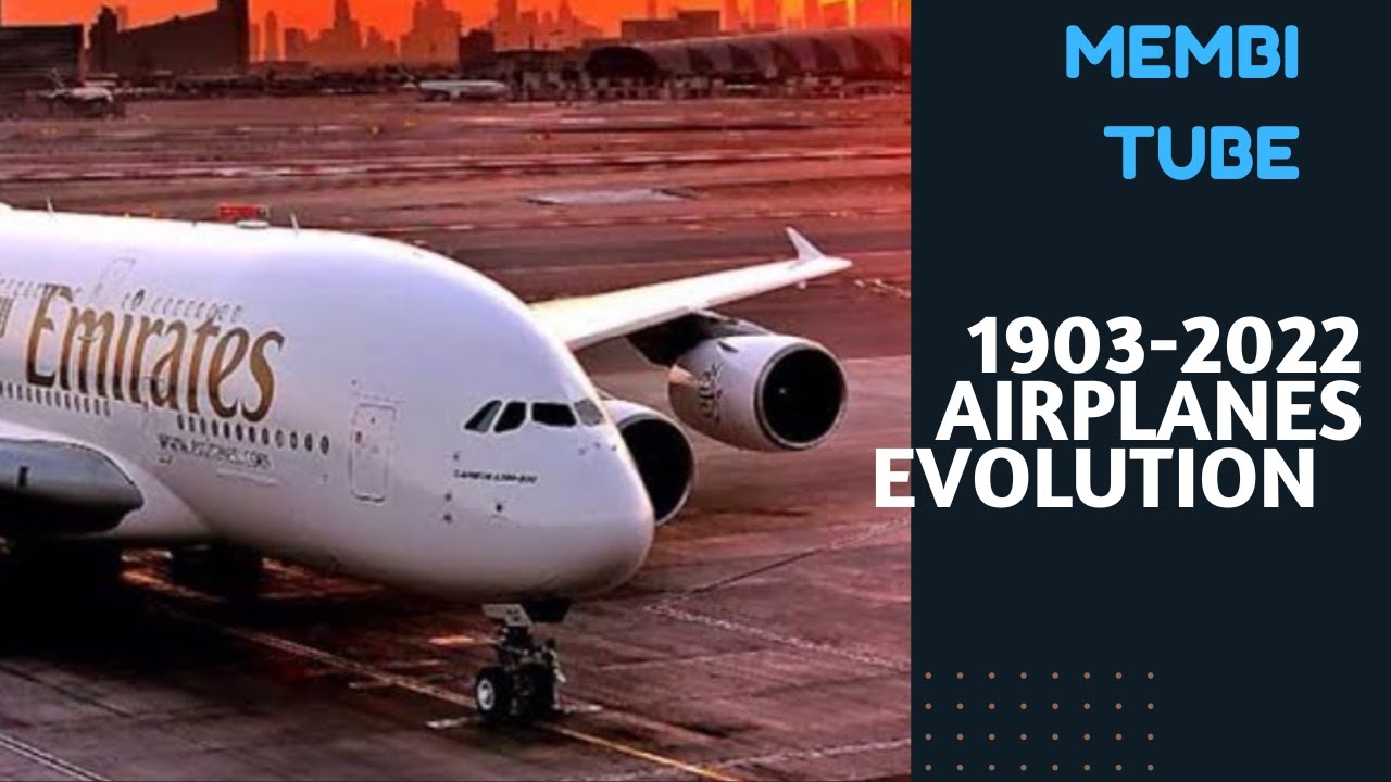 Evolution of Airplanes 1903 - 2020 - YouTube