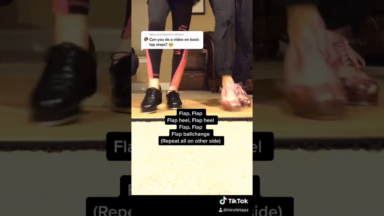 Beginner tap steps - YouTube