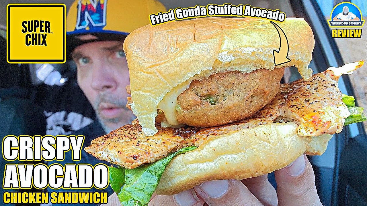 Super Chix® Crispy Avocado Chicken Sandwich Review! | Gouda-Stuffed ...