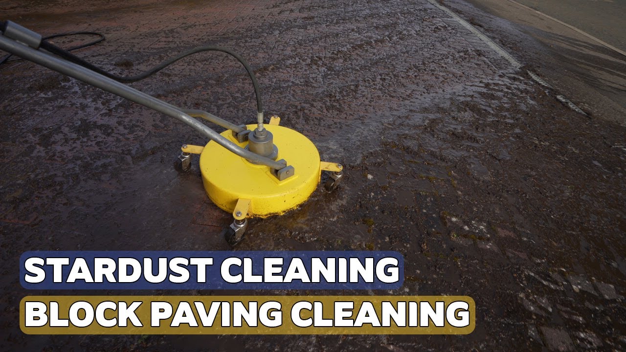 Block Paving Cleaning - YouTube