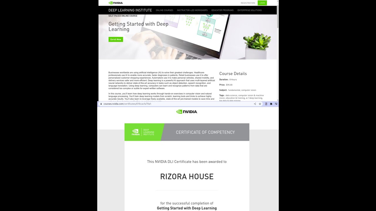 Cheat coding Nvidia Getting started with deep learning - YouTube