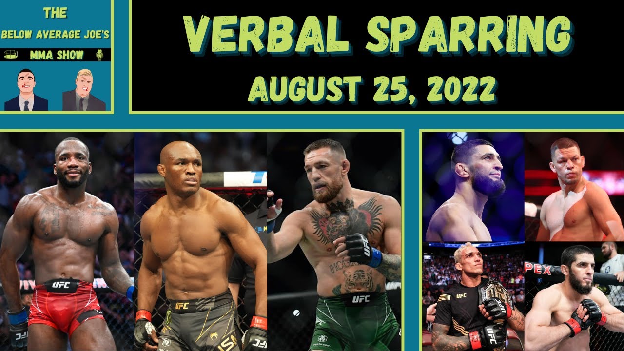 Verbal Sparring (8/25/22) - Usman vs McGregor After Trilogy Fight with ...