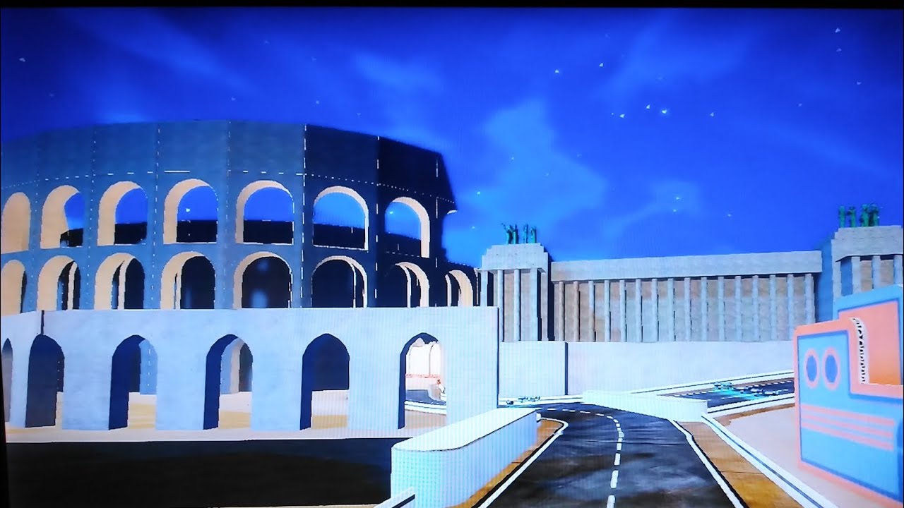 Mario Kart Tour in LittleBigPlanet Karting - Rome Avanti - YouTube