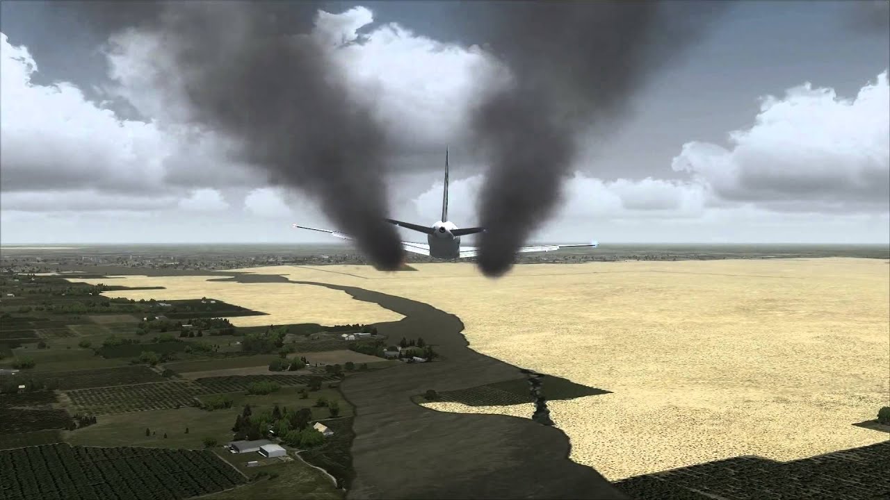 Boeing 757 Crash on Field Pakistan - YouTube