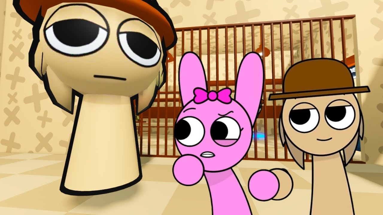 Sprunki Pinki & Tunner Played Sprunki Tunner Prison Run Obby in ROBLOX ...