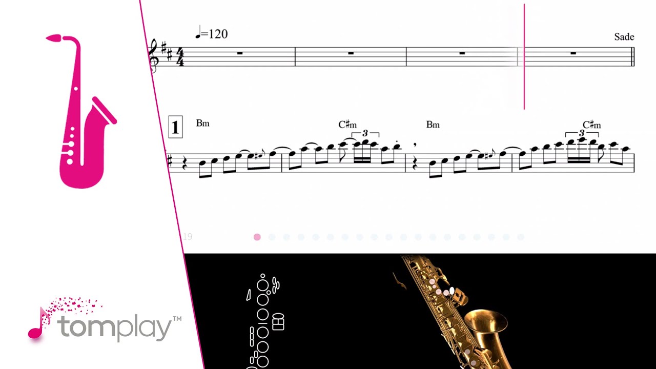 Sade: Smooth Operator - Saxophone Sheet Music - YouTube
