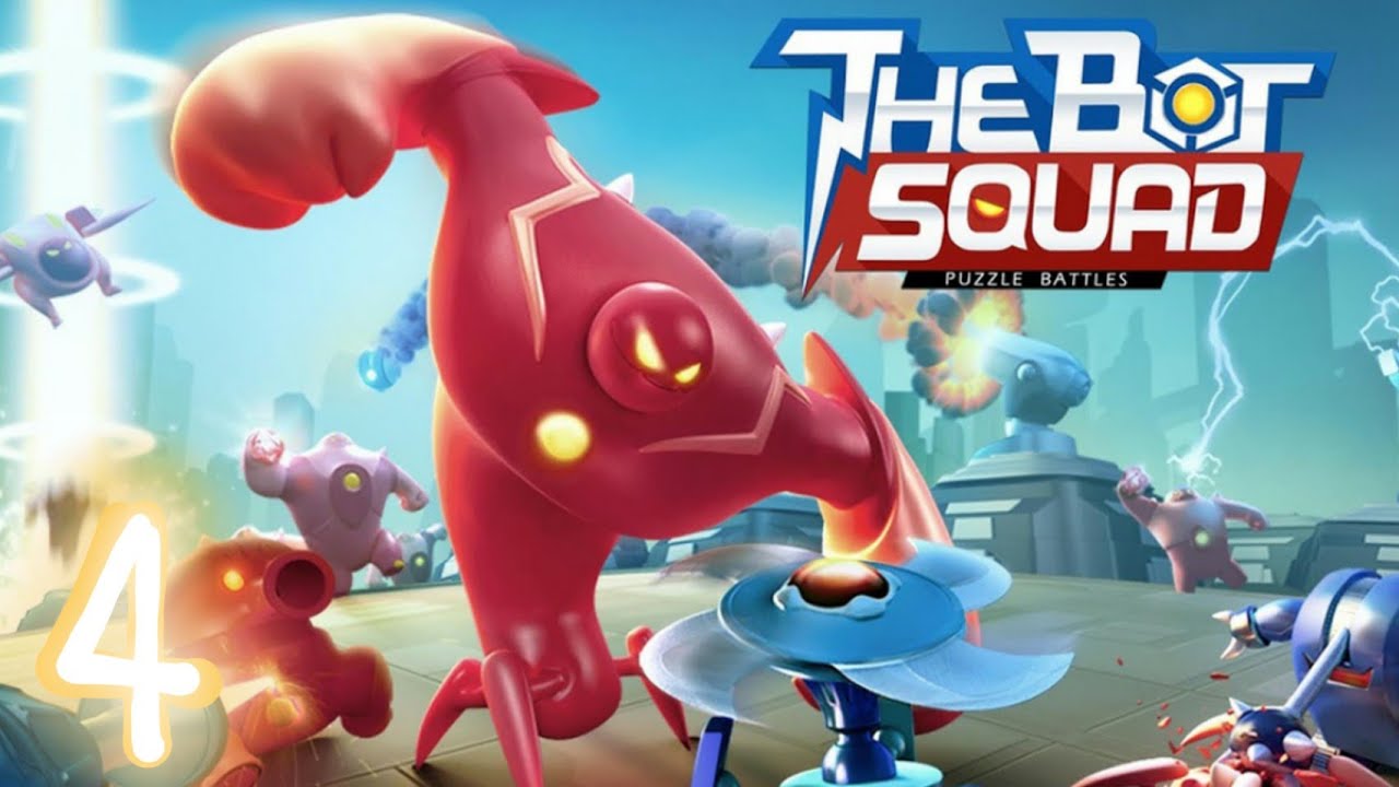 The Bot Squad: Puzzle Battles - Episode 4 Stage 31-40 "Tactics and ...