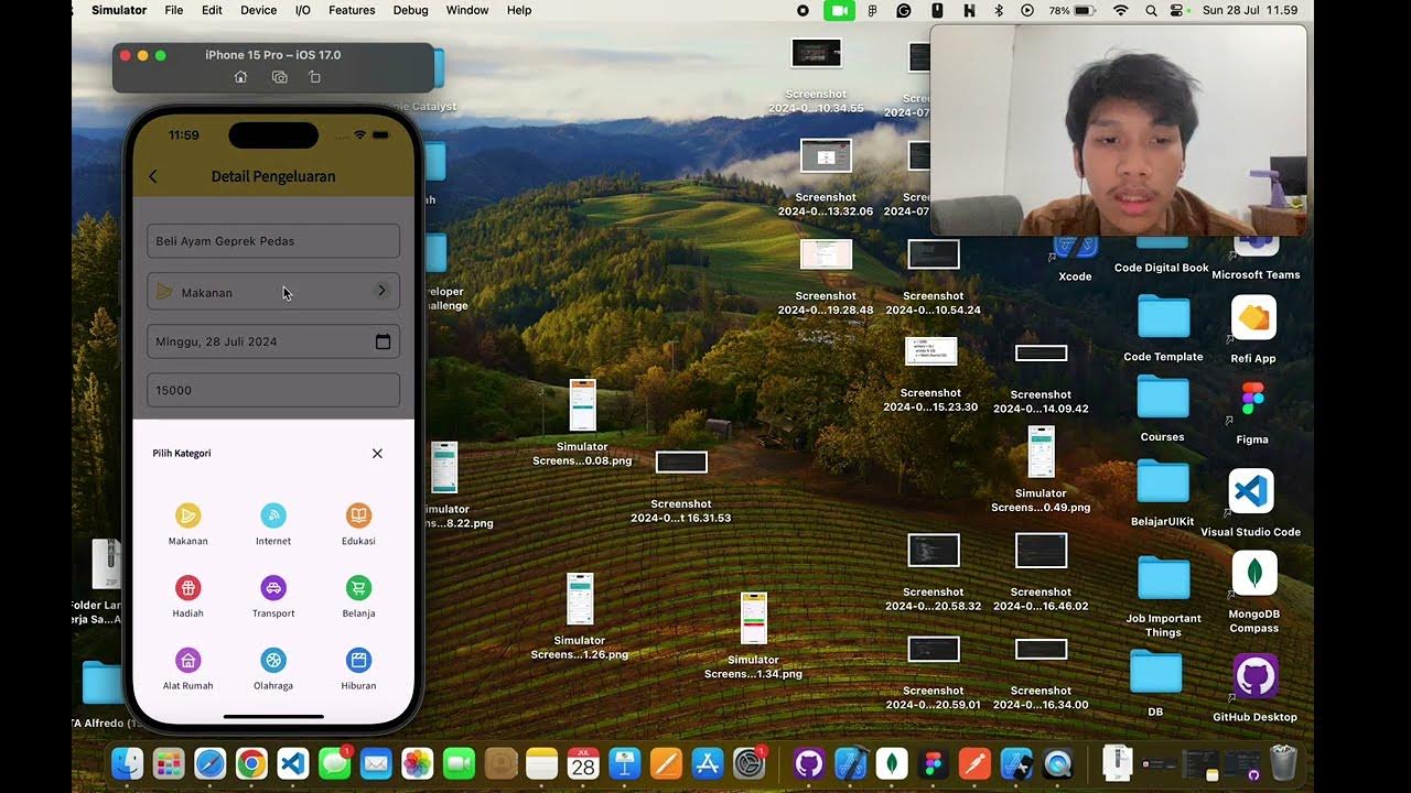 Demonstrasi Aplikasi CRUD Expense Tracker dengan Menggunakan Flutter ...