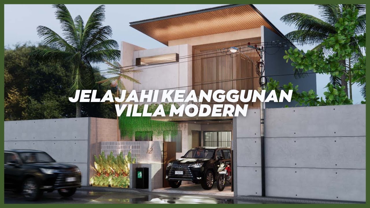 Villa Modern Minimalis: Harmoni Fungsionalitas dan Estetika di Pecatu ...