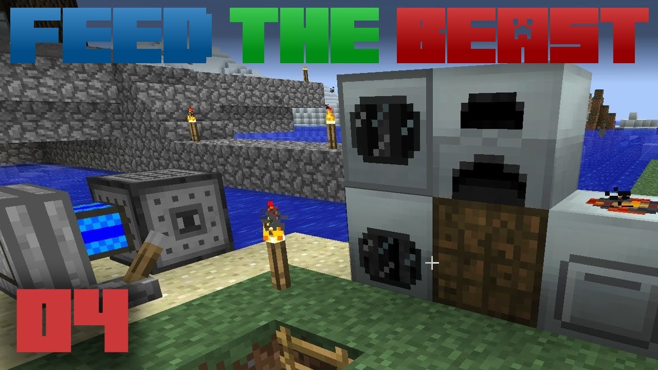 Minecraft Feed The Beast E04: Titanium Ingots - YouTube