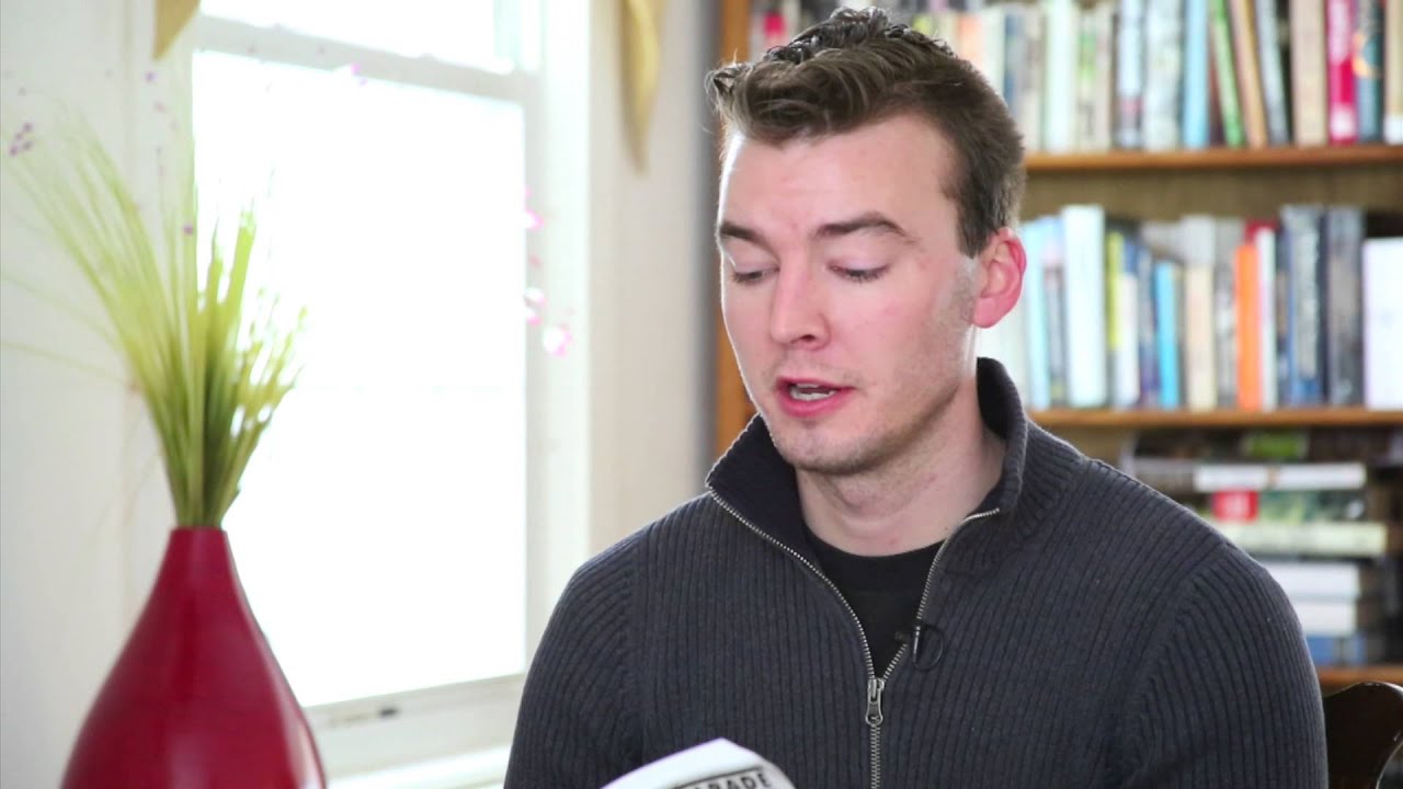 Poetry Blast-- Patrick Flannery reads Leontia Flynn and Alan Gillis - YouTube