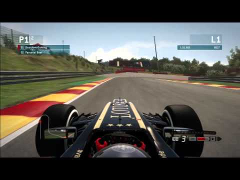 F1 2013 - Fastest Lap at Spa-Francorchamps, Belgium (Time Trial)