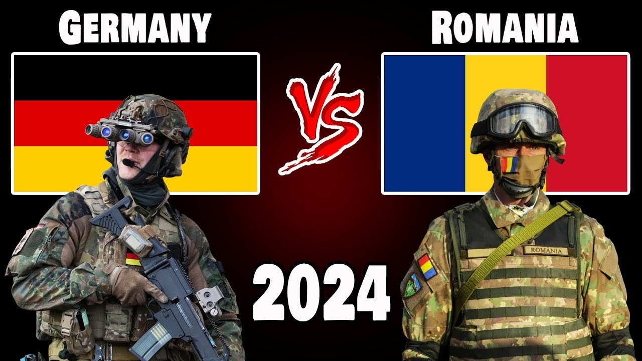 Germany vs Romania Military Power Comparison 2024 #militarypower - YouTube