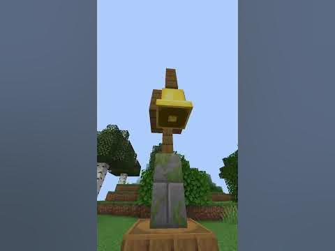 Minecraft new villager bell build #minecraft - YouTube