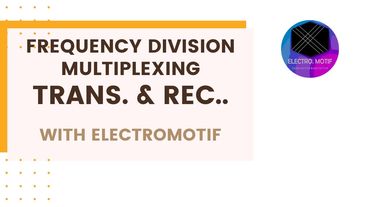 FREQUENCY DIVISION MULTIPLEXING TRANSMITTER & RECEIVER - YouTube