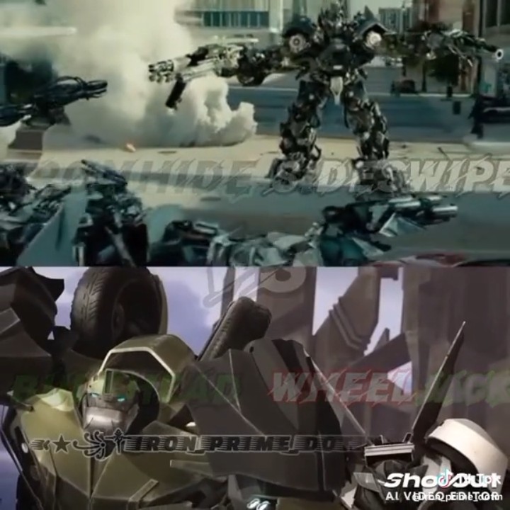 wheeljack and bulkhead vs sideswlpe and lronhide #transformers # ...