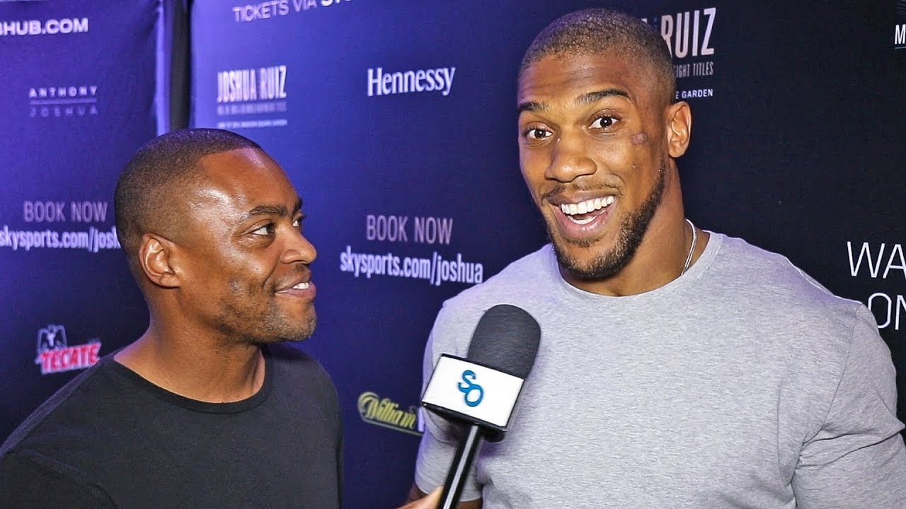 Anthony Joshua REACTION Deontay Wilder DEVASTATING KO POWER vs Dominic ...