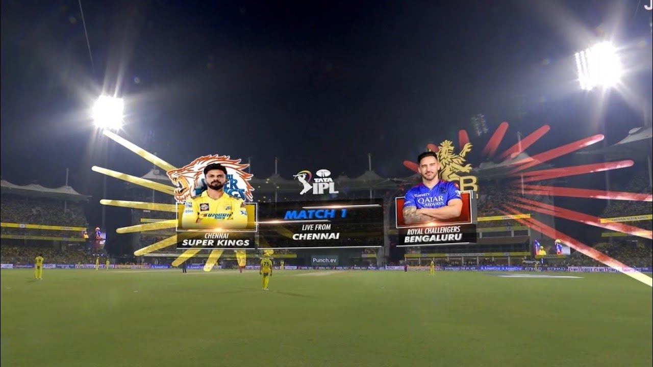 🔴LIVE: CSK vs RCB 1st IPL Match 2024 • Today Live Match and Score - YouTube