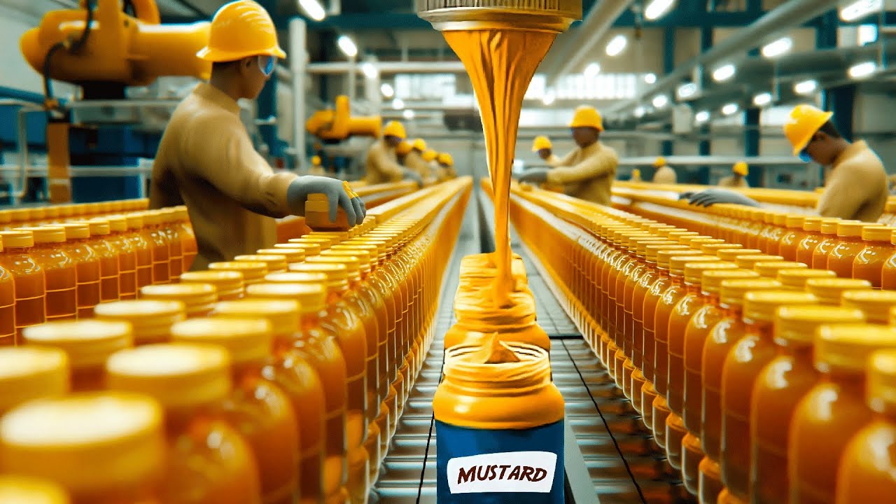 How Mustard is Made in Factories- Production process in Modern ...