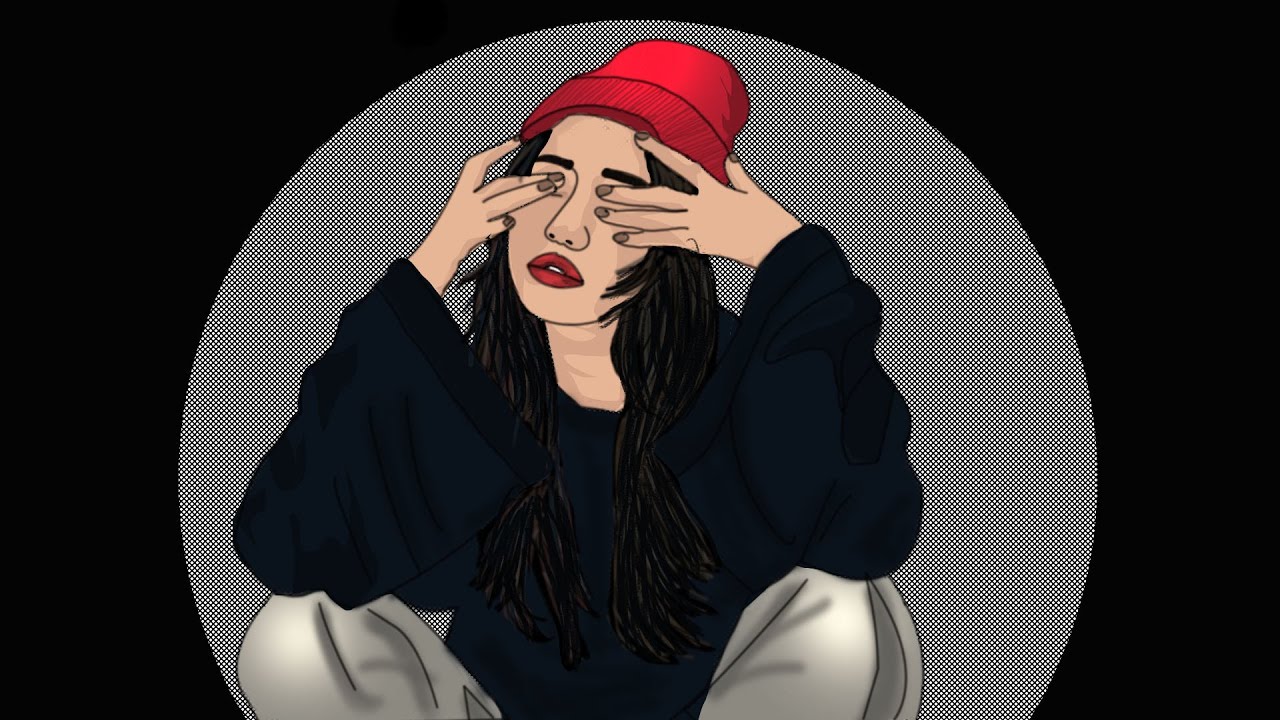 Photoshop instant girl art - YouTube