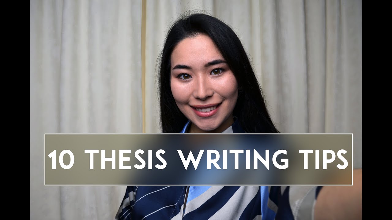 Thesis Writing Tips. 10 tips for writing a research paper - YouTube