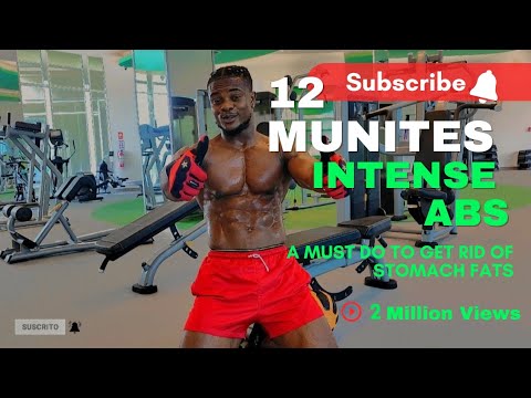 intense abs 12 MINUTES challenge - YouTube