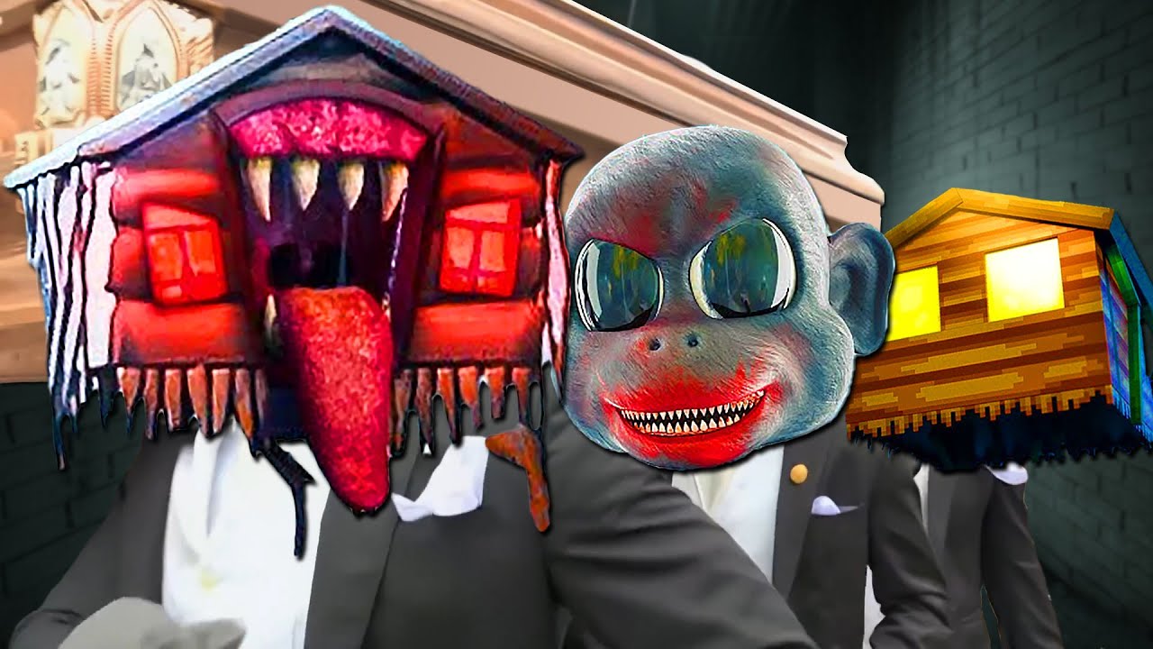 House Head vs Cartoon Monkey - Coffin Dance Song COVER - YouTube
