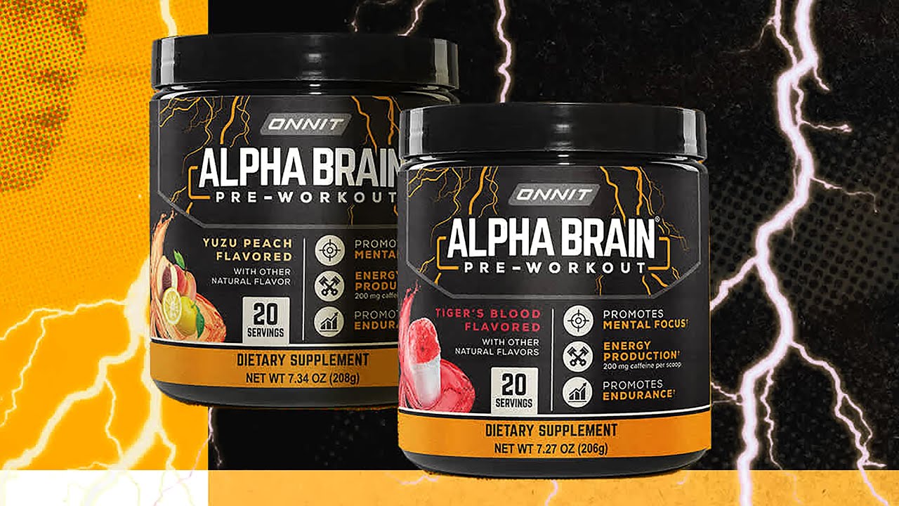 Onnit’s Alpha Brain Pre-Workout - YouTube