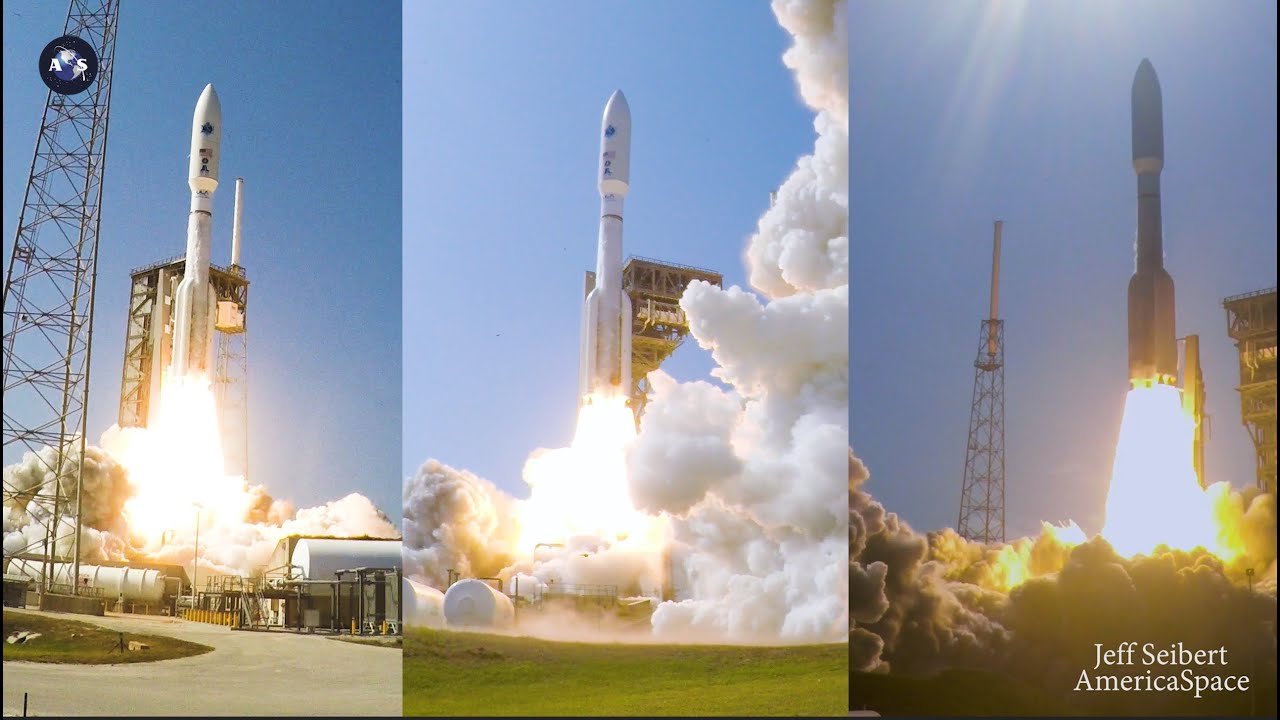 Up Close 3 Tracking Views Of First U S Space Force Launch With Aehf 6