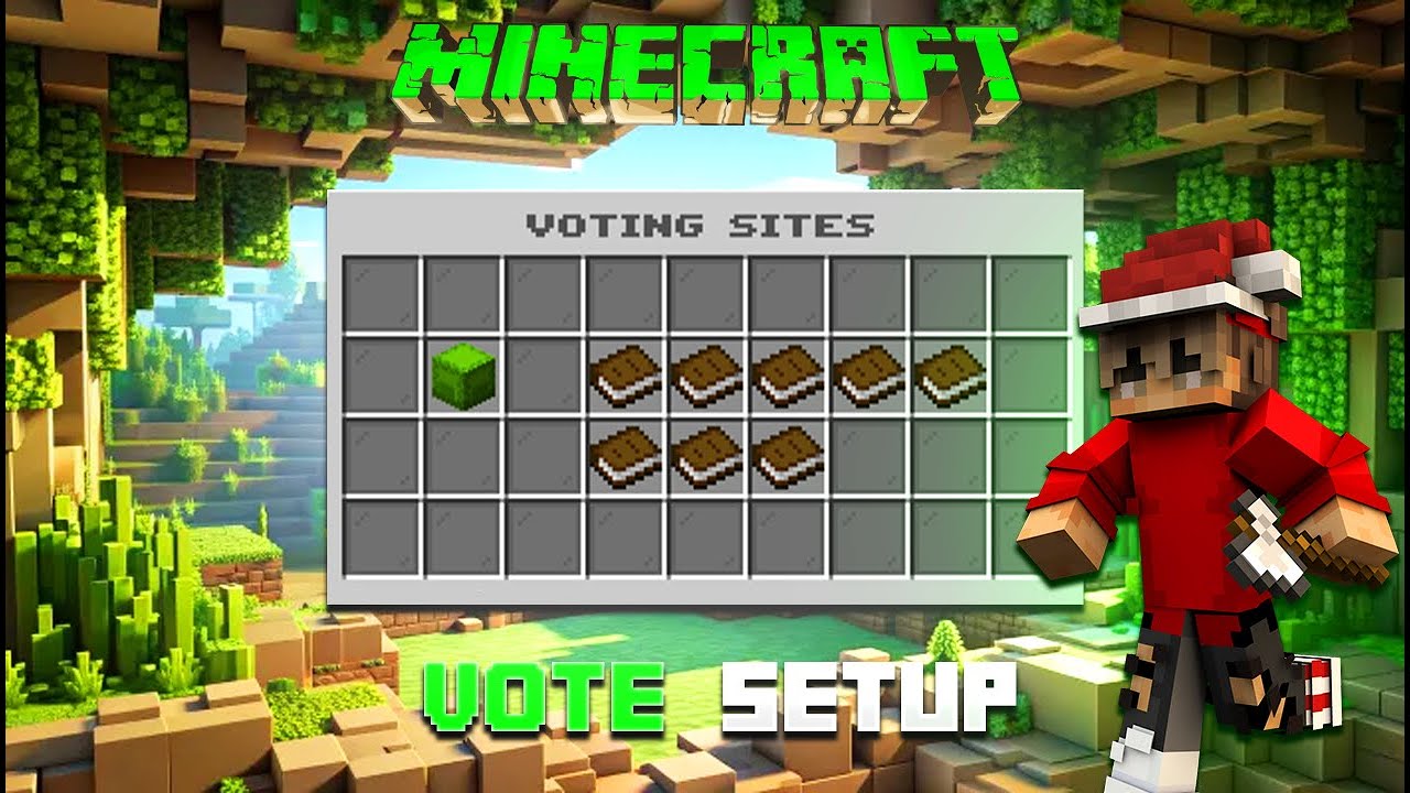 Easy Way To Setup This Vote Plugin in Minecraft - YouTube