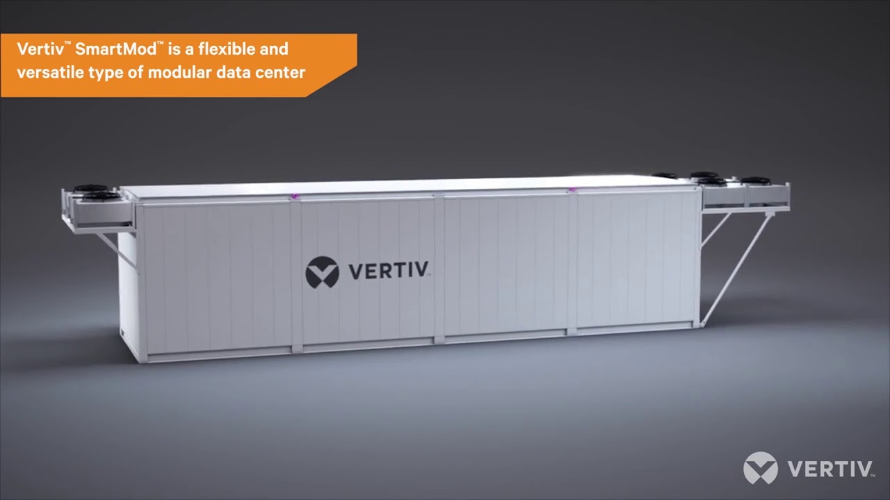 SmartMod Modular Data Center A Vertiv IT Infrastructure Solution - YouTube