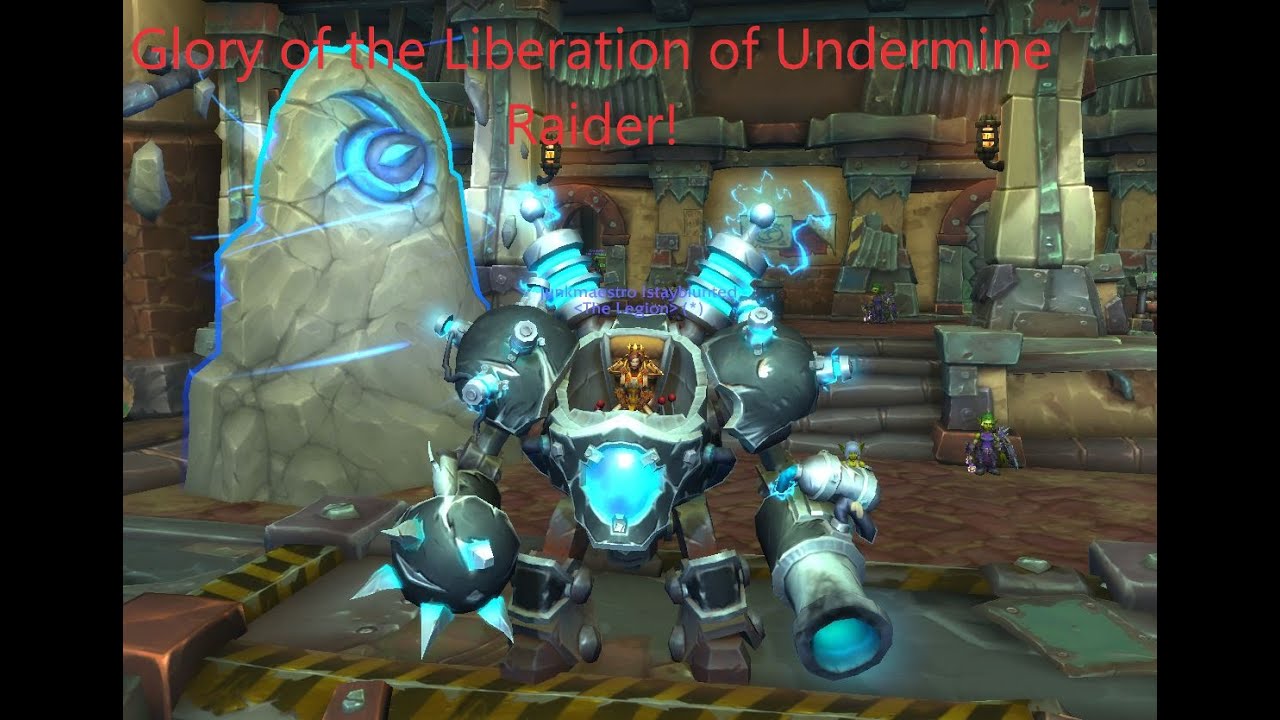 Just /Dance! Rik Reverb goes down! Glory of the Undermine Raider! Mount run PUG group! - YouTube